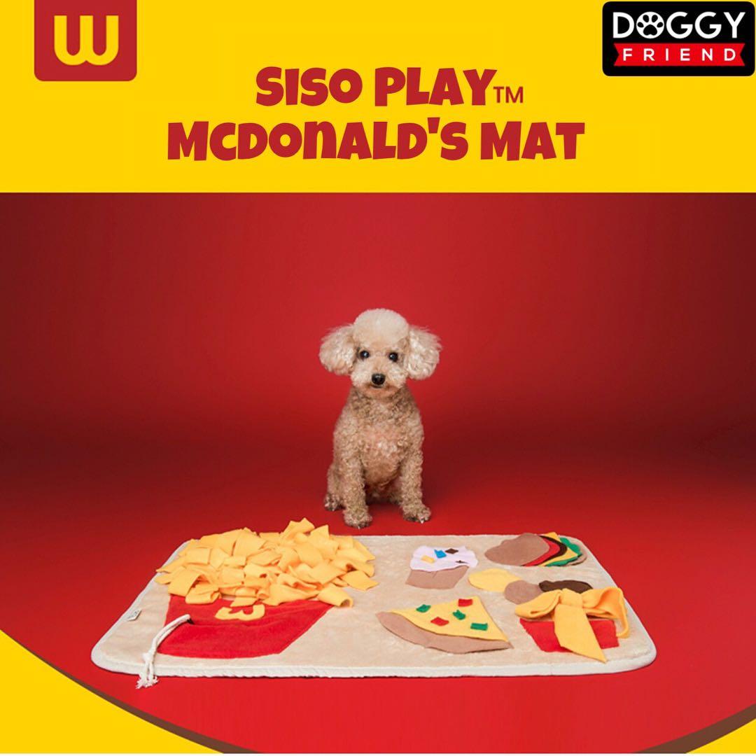 Siso Play Mcdonald's Mat (nosework mat), Pet Supplies, Homes & Other ...