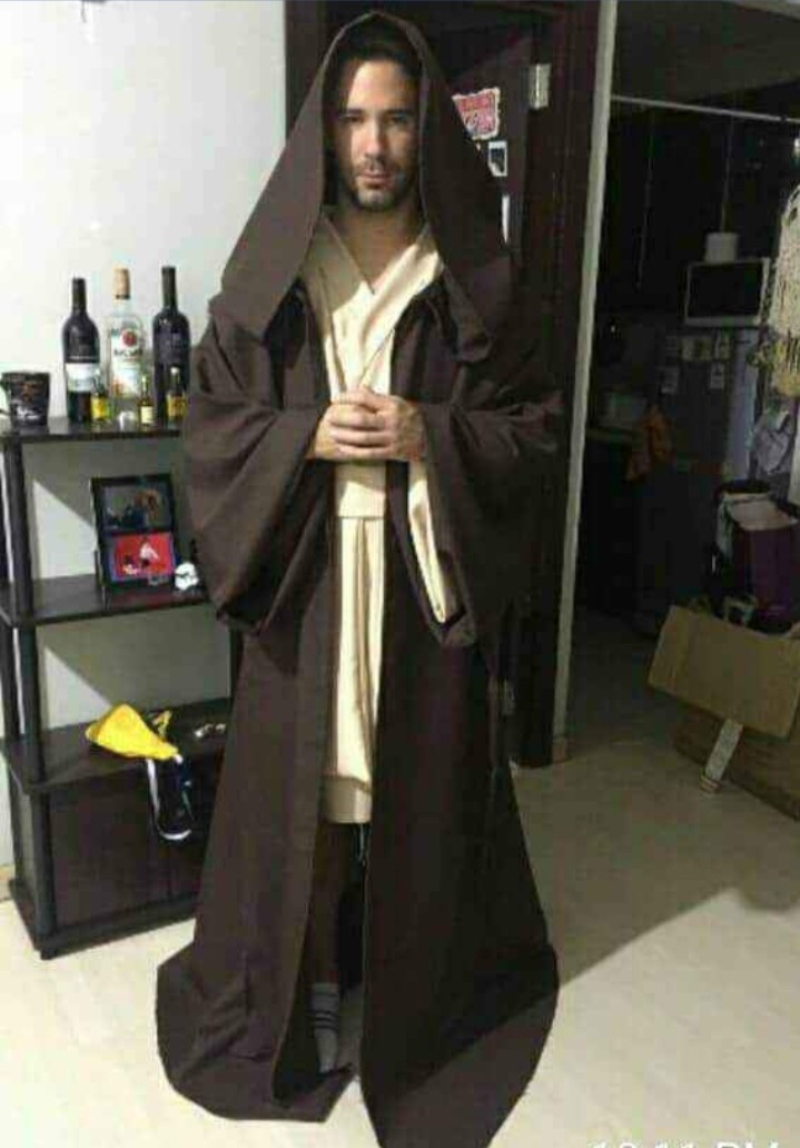 Star Wars Jedi Costume Set-Large, Hobbies & Toys, Toys & Games on Carousell