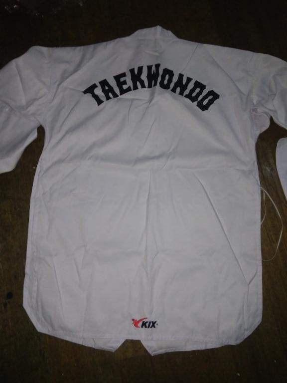 TAEKWONDO KIX DOBOK/UNIFORM FULLSET (XL), Men's Fashion, Activewear on ...