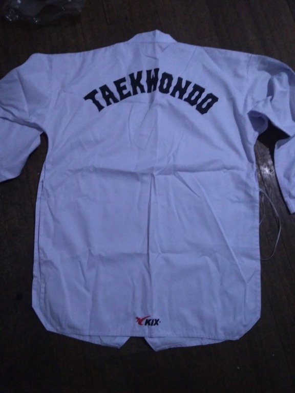TAEKWONDO KIX DOBOK/UNIFORM FULLSET (XL), Men's Fashion, Activewear on ...