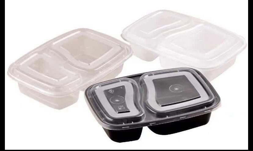 Food takeaway Take away plastic container tapao box bento box ...
