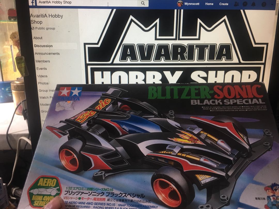 TAMIYA Blitzer-Sonic BLACK SPECIAL, Hobbies & Toys, Toys & Games on ...