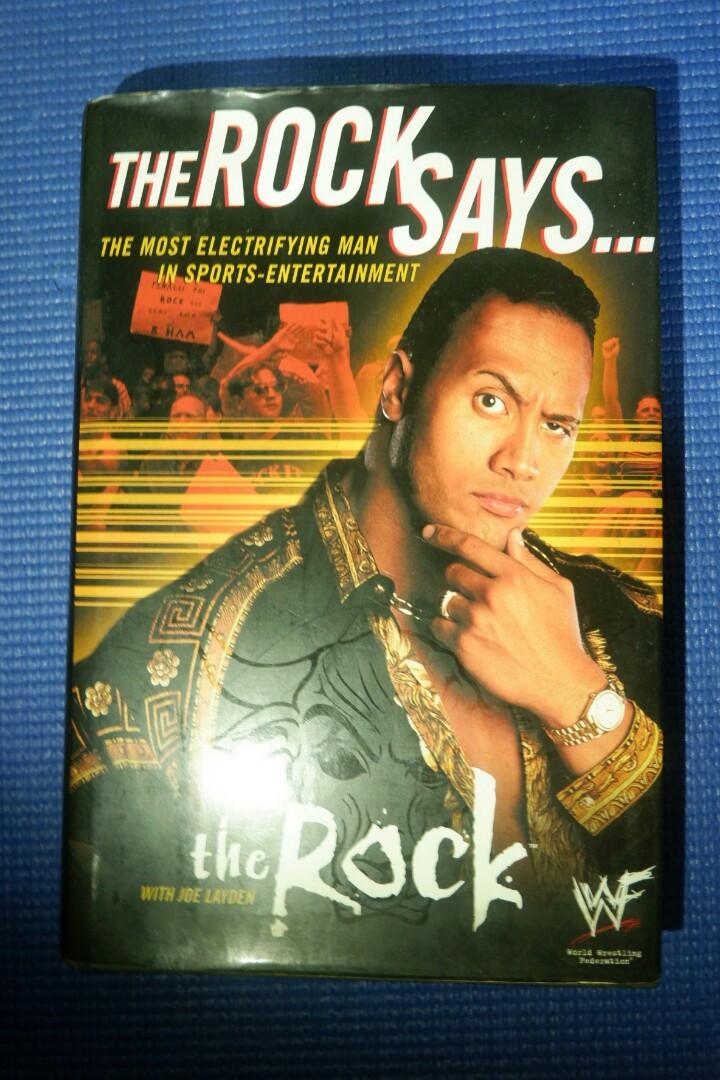 The Rock - Dwayne Johnson Book, Hobbies & Toys, Books & Magazines ...