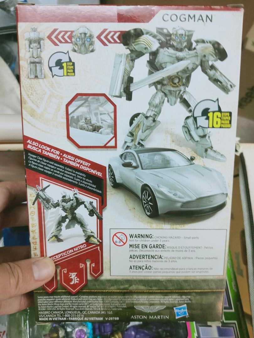 Transformers The Last Knight Deluxe Class Cogman, Hobbies & Toys, Toys ...