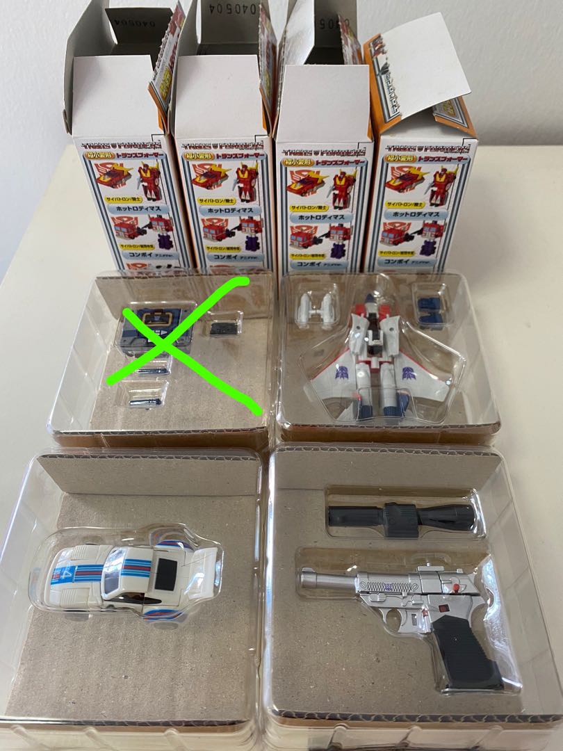 Transformers WST set - rare Soundwave, Jazz with Starscream and ...