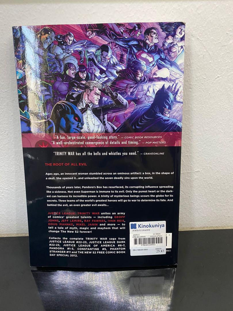 Trinity War Justice League DC Comics Graphic Novel, Books & Stationery ...