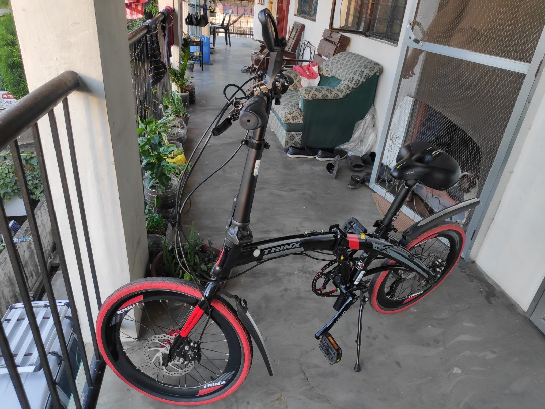 Trinx Dolphin 2.0 Folding bike Upgraded model 2019, Sports Equipment ...