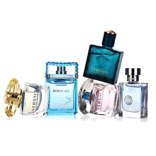Versace Miniatures Collection 5 Pcs Gift Set for Men And Women Unisex ...