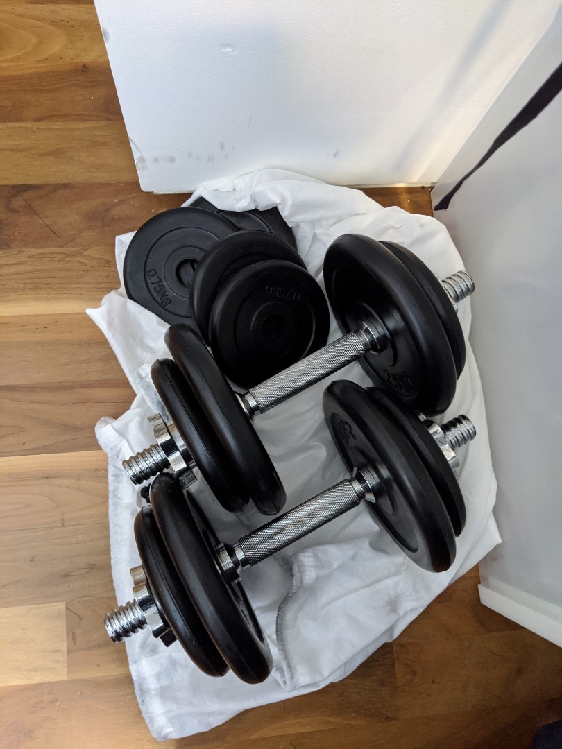 11kg Weights!, Sports Equipment, Exercise & Fitness, Cardio & Fitness ...