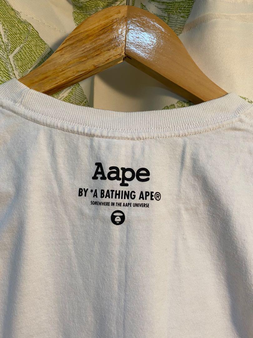 AAPE GOLD LOGO, Men's Fashion, Tops & Sets, Tshirts & Polo Shirts on ...