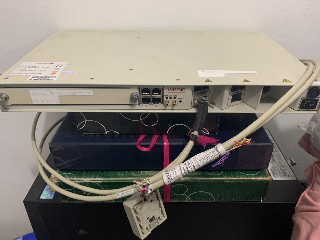 ALCATEL LUCENT 1642EMC EDGE MULTIPLEXER FIBRE OPTIC NETWORK, Computers ...