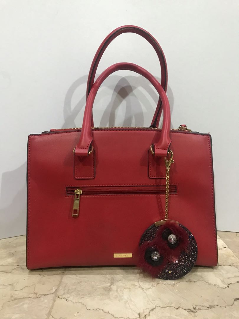 Aldo Red two way bag , Women's Fashion, Bags & Wallets, Beach Bags on ...