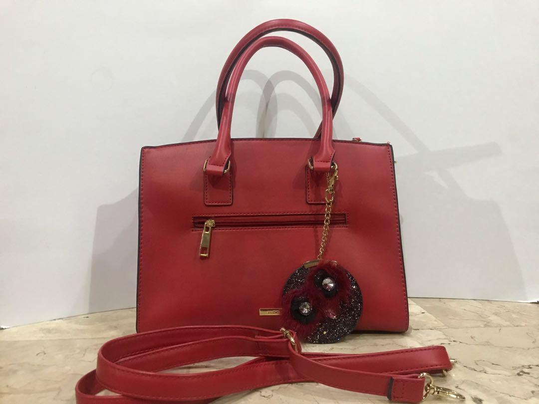 Aldo Red two way bag , Women's Fashion, Bags & Wallets, Beach Bags on ...