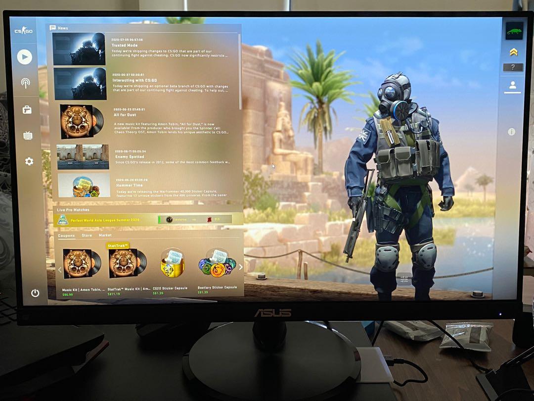 ASUS VP249 144hz IPS 1ms 24” Gaming Monitor cheap, Computers & Tech ...