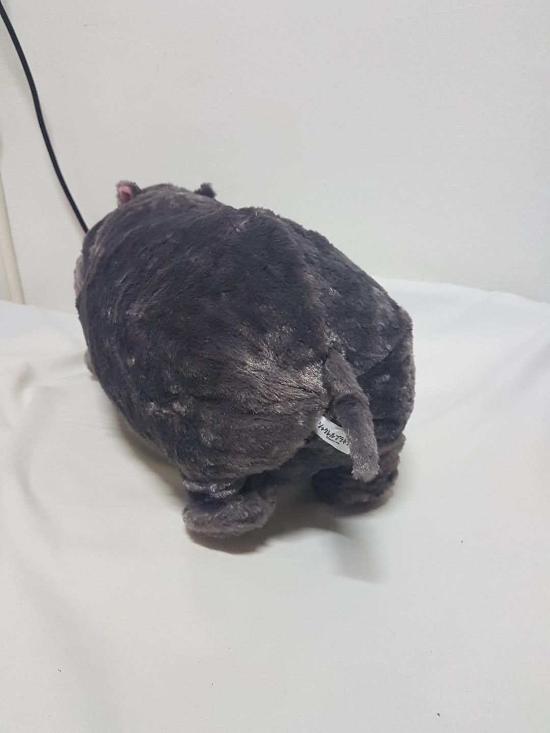 Authentic Large (Big) Panda's Ana Hippopotamus (Badak Air) Plush Soft ...