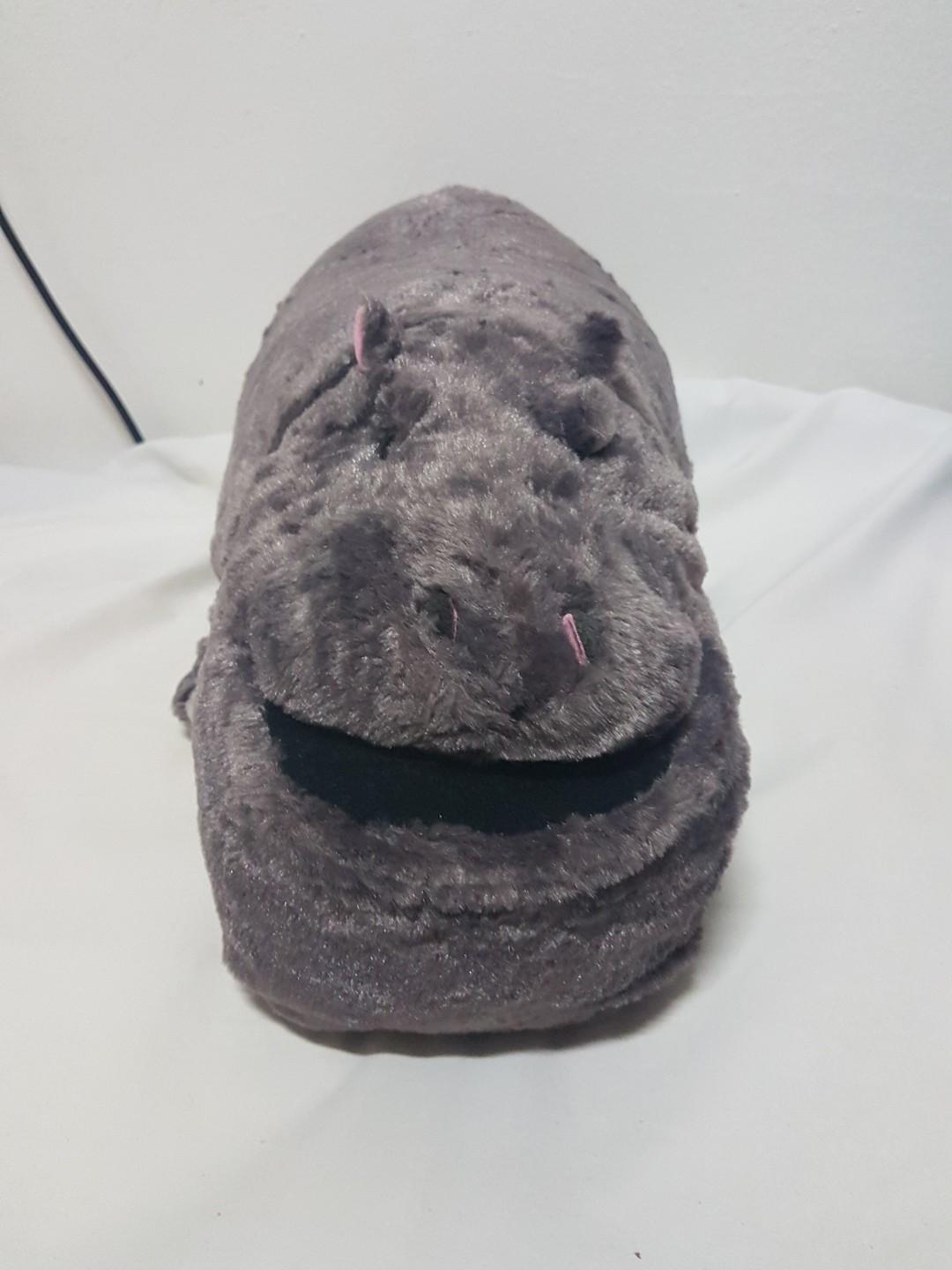 Authentic Large (Big) Panda's Ana Hippopotamus (Badak Air) Plush Soft ...