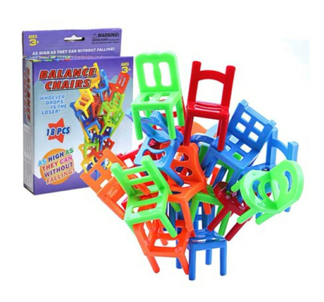 Balance Chairs Game for Kids and Adults, 兒童＆孕婦用品, 嬰兒玩具 - Carousell