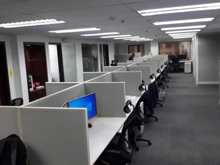 Call Center type Office cubicle Partition, Furniture & Home Living ...
