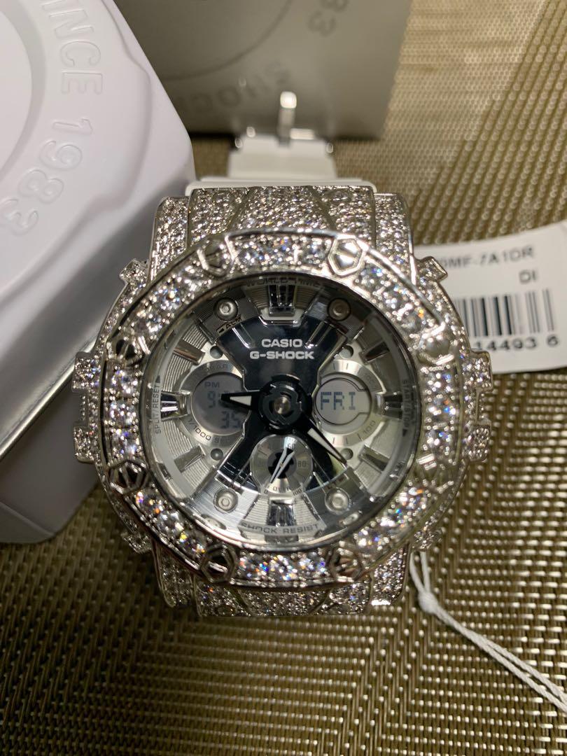CASIO Mini G-Shock Bling Bling (Model: 5518), Luxury, Watches on Carousell