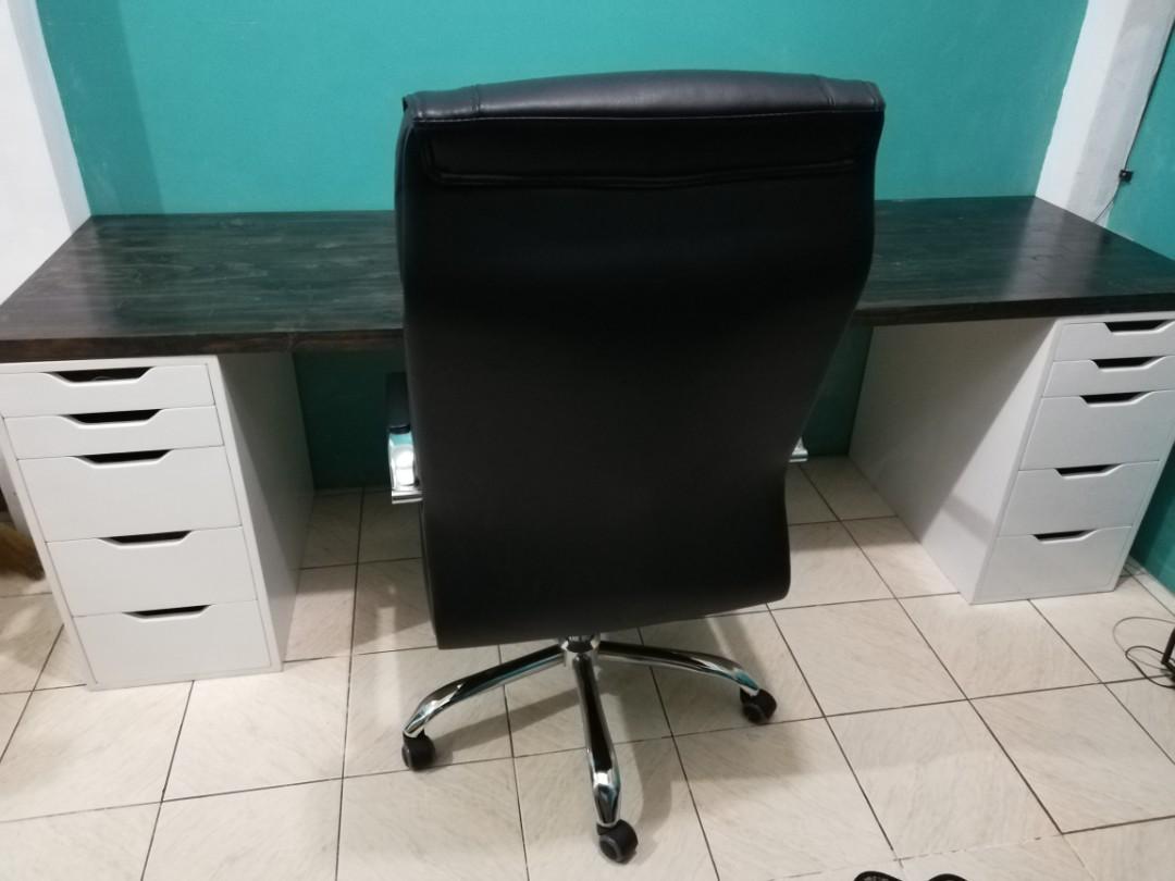 Computer table Alex drawers and countertop Vanity table, computer desk ...