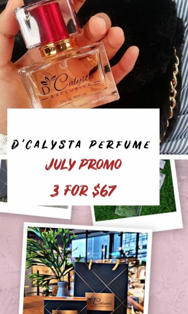 D'CALYSTA Eau De Parfum perfumes all instock!, Beauty & Personal Care ...