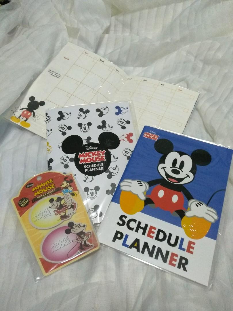 Disney Schedule Planner, Hobbies & Toys, Books & Magazines, Assessment ...