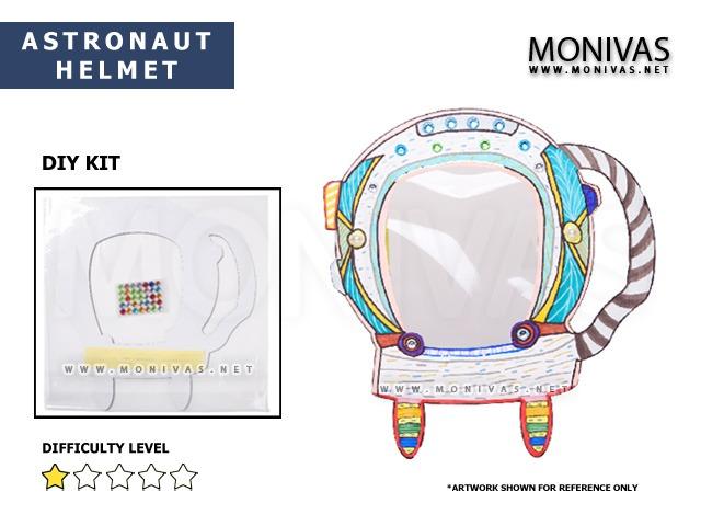 DIY Astronaut Helmet Toy Creative Kids Colouring Art Bonding Activity ...
