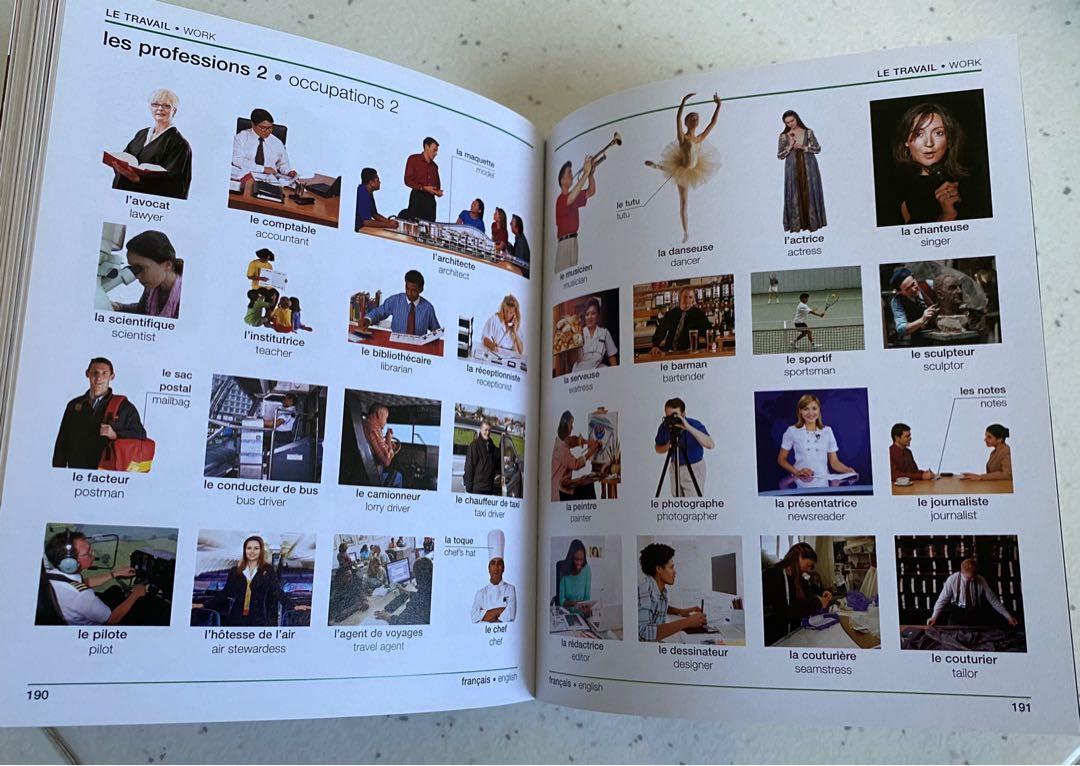 DK Visual Bilingual Dictionary French - English, Hobbies & Toys, Books ...