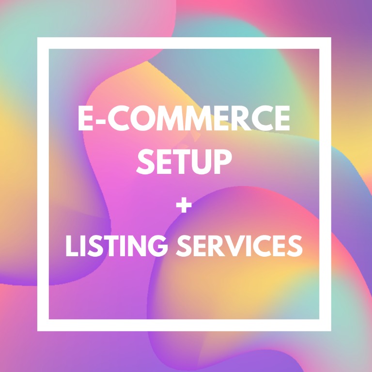 E-commerce Setup + Listing Services, Business Services, Design ...