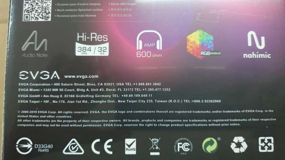 美國名牌EVGA NU AUDIO Pro 7.1 Engineered By Audio Note (UK), Ltd (一盒有兩張卡 ...