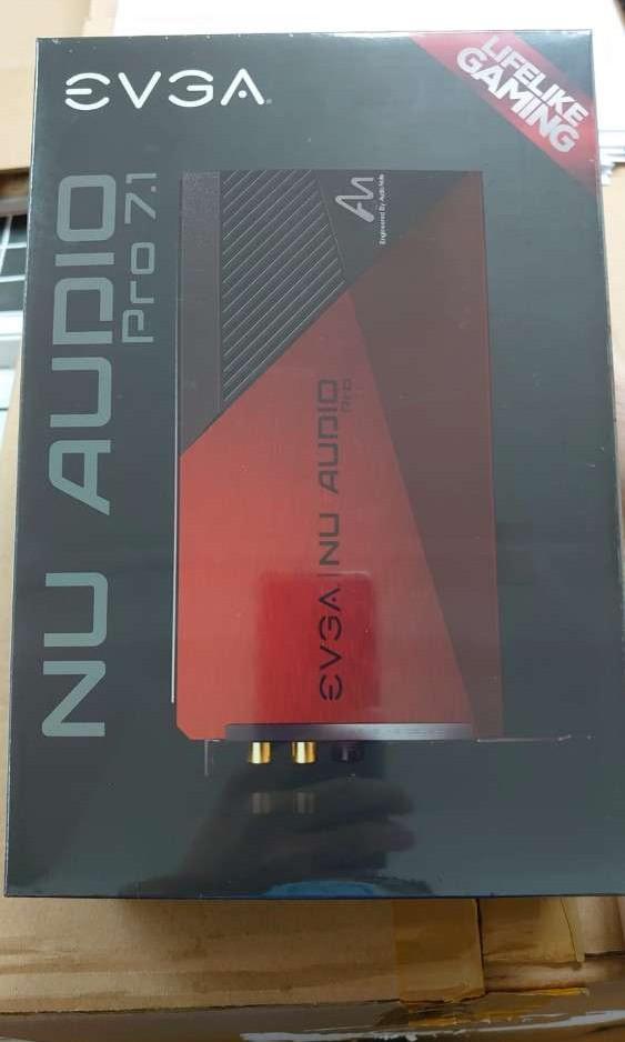 美國名牌EVGA NU AUDIO Pro 7.1 Engineered By Audio Note (UK), Ltd (一盒有兩張卡 ...