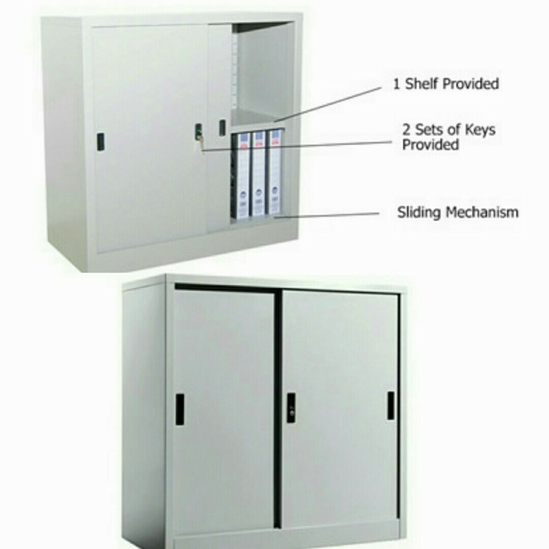 Free Delivery Metal Sliding Filing Cabinet, Furniture, Shelves ...