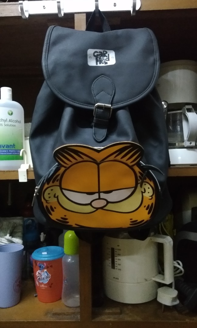 Garfield Backpack, Women's Fashion, Bags & Wallets, Backpacks on Carousell