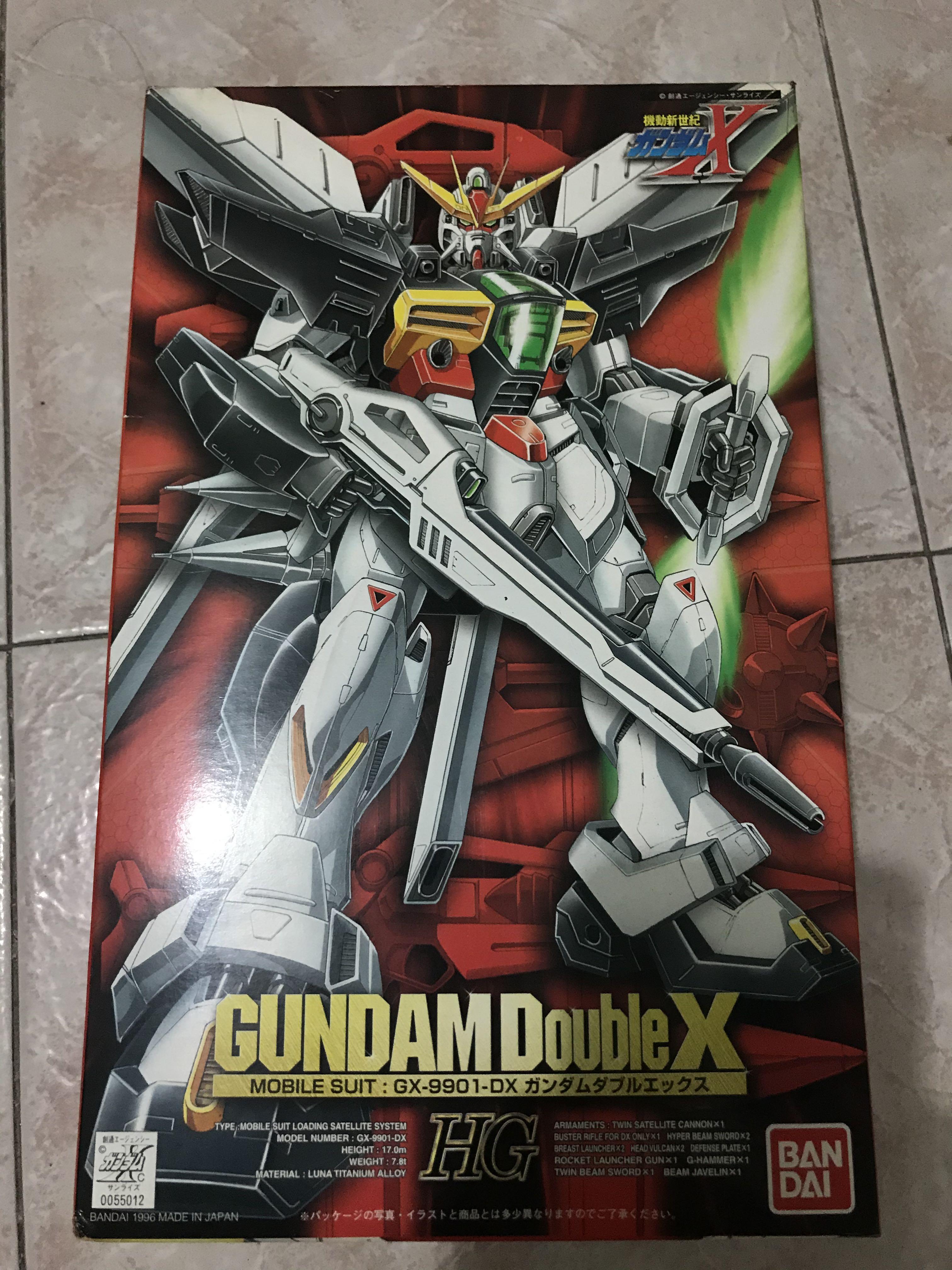 Gundam Double X GX-9901-DX 1/100 HG, Toys & Games, Bricks & Figurines ...