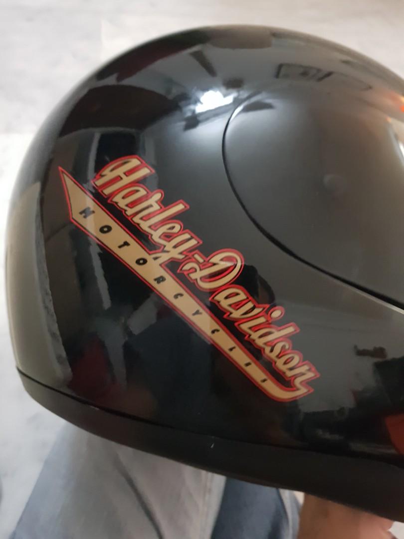 Harley helmet, Motorcycles, Motorcycle Accessories on Carousell
