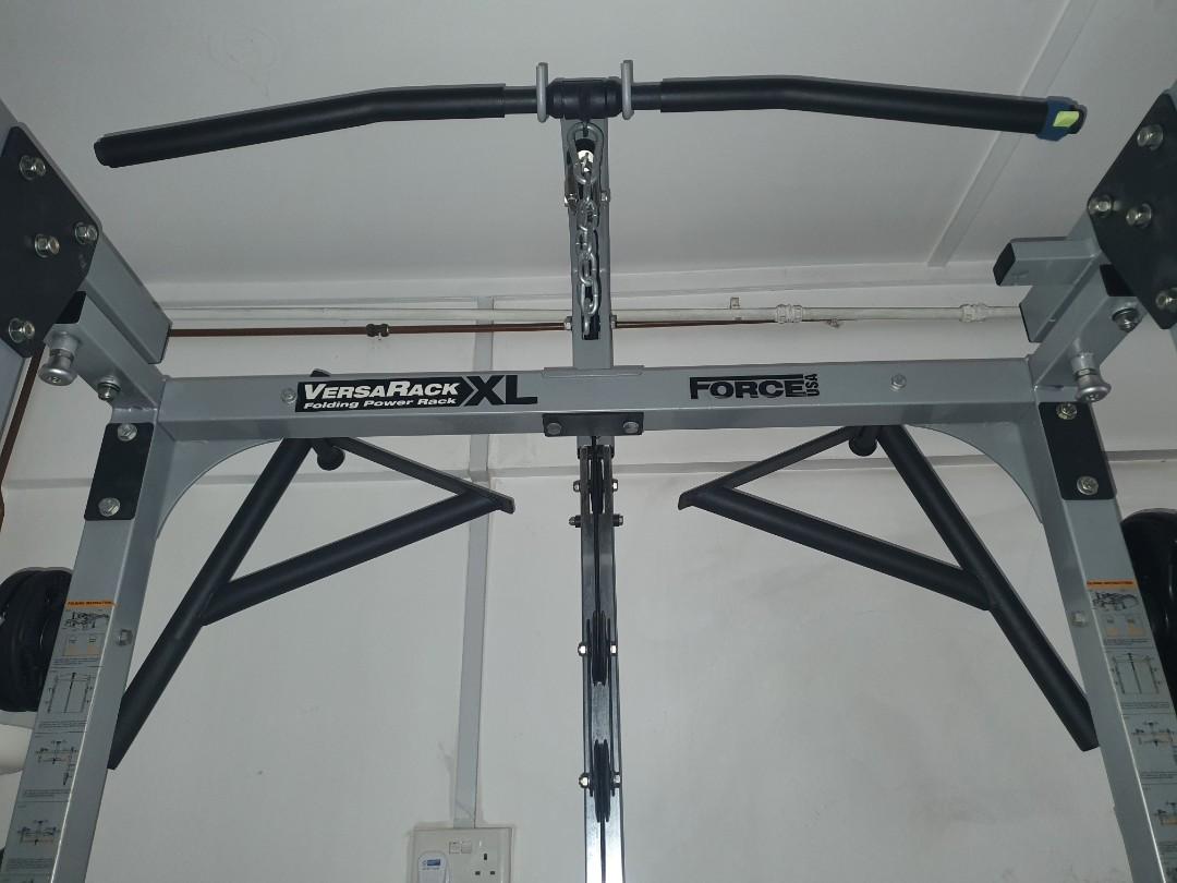 Force USA VersaRack XL folding power rack (July promo, less $101SGD ...