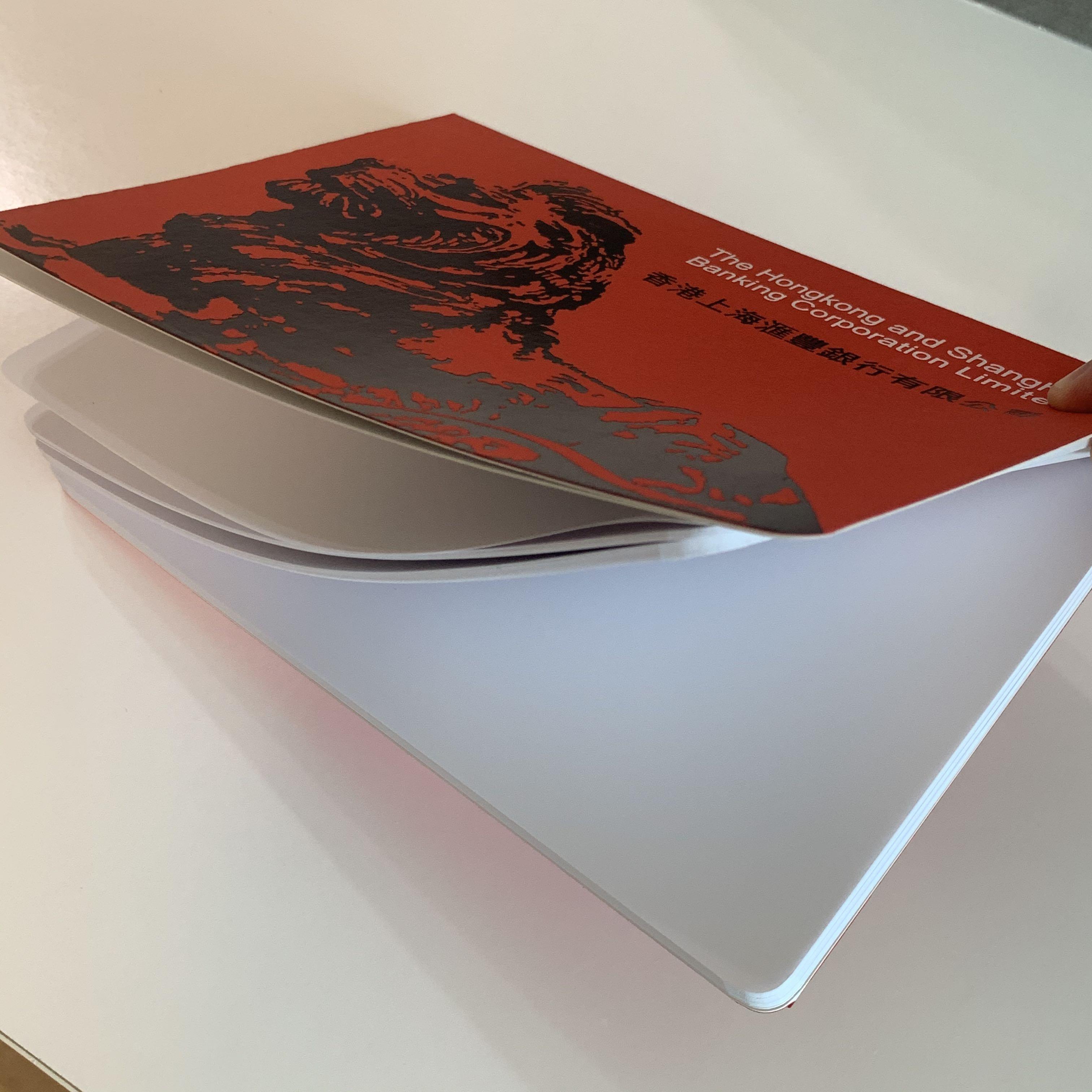 全新 new HSBC bank book notebook 匯豐銀行存摺記事簿, 興趣及遊戲, 手作＆自家設計, 文具 - Carousell