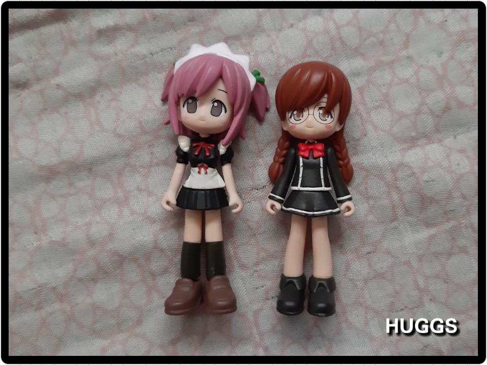Konami Figumates Anime Negima (set of 2) Makie Sasaki Gashapon, Hobbies ...