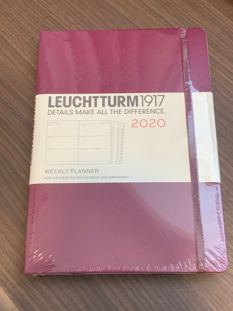 Leuchtturm 1917 Weekly Planner Notebook, Hobbies & Toys, Stationery ...
