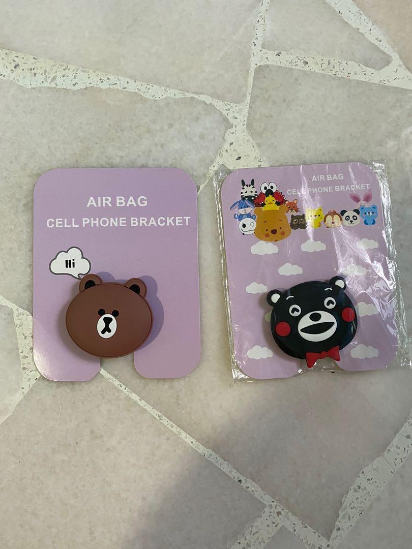 Line friends pop socket, Mobile Phones & Gadgets, Mobile & Gadget ...