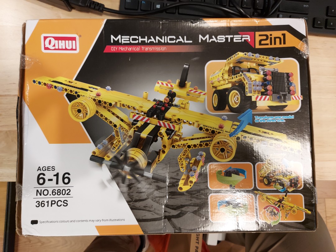 Mechanical Master 2 in 1, Hobbies & Toys, Toys & Games on Carousell