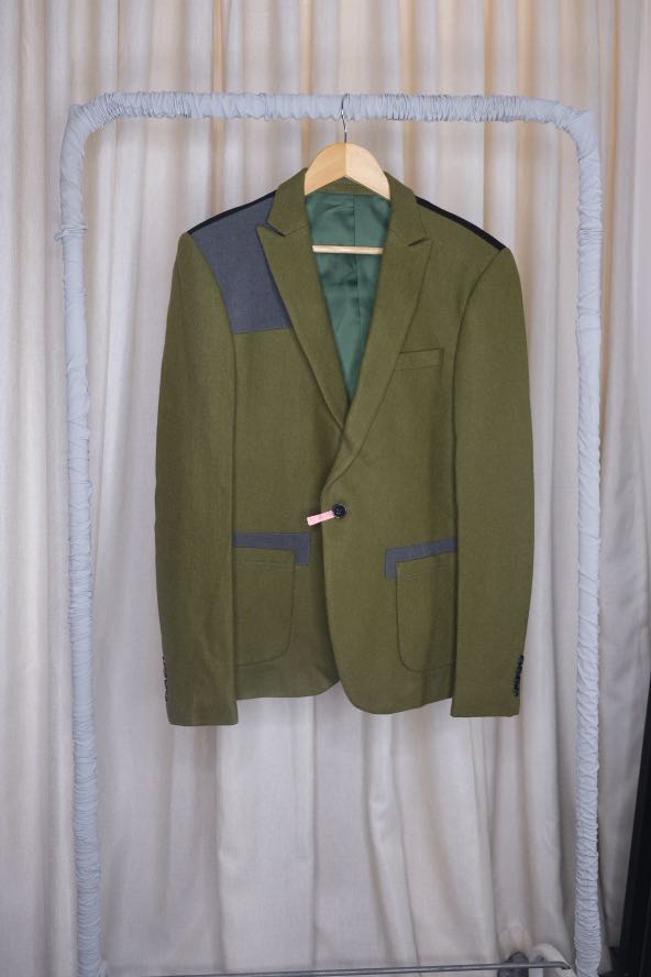 Military green suit, Men's Fashion, Coats, Jackets and Outerwear on ...