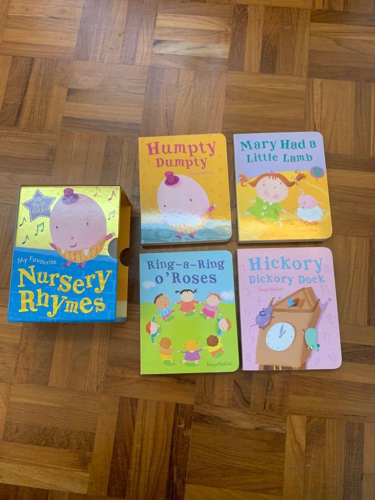 My Favourite Nursery Rhymes Book Set, Hobbies & Toys, Books & Magazines ...