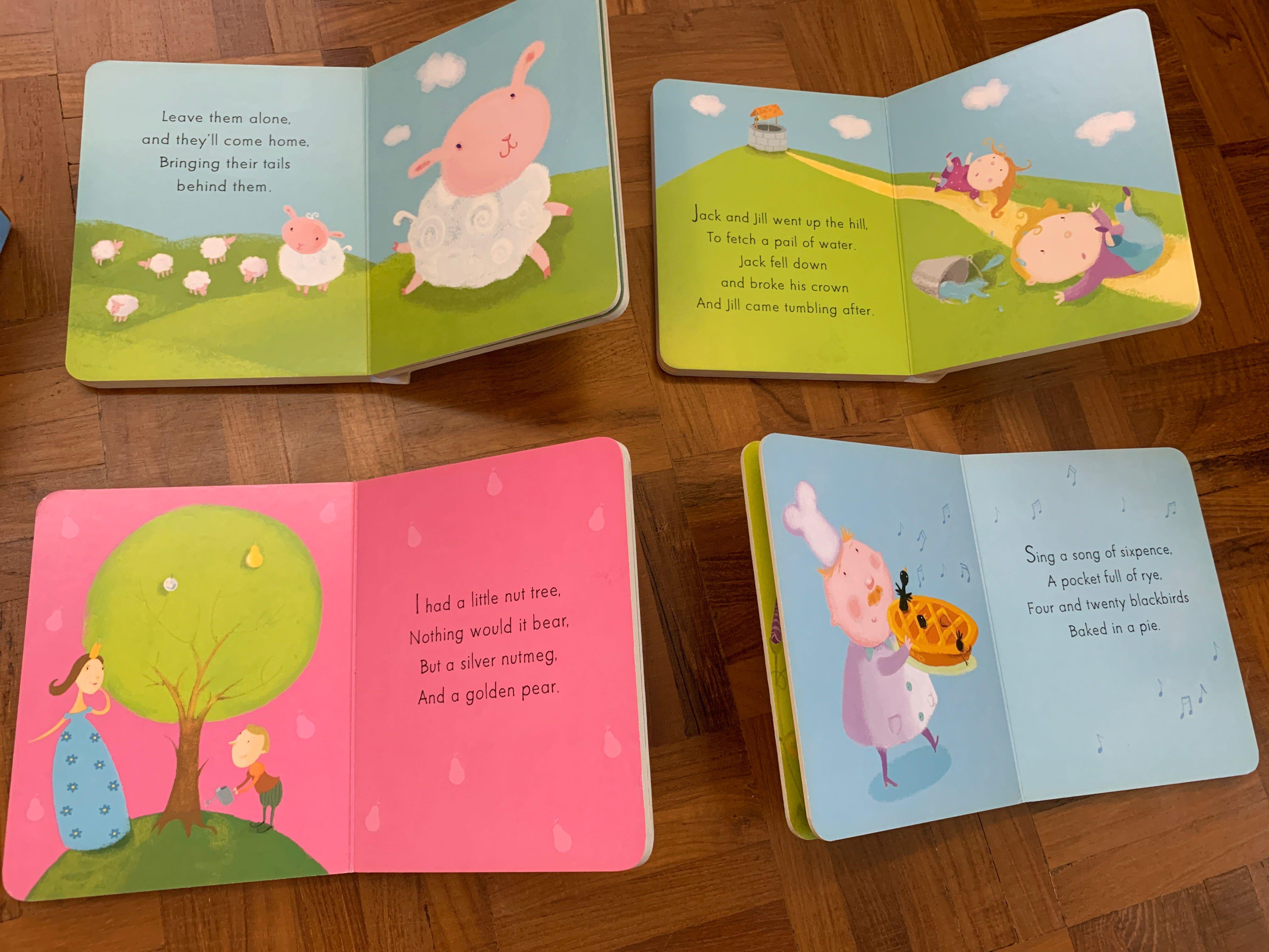 My Favourite Nursery Rhymes Book Set, Hobbies & Toys, Books & Magazines ...