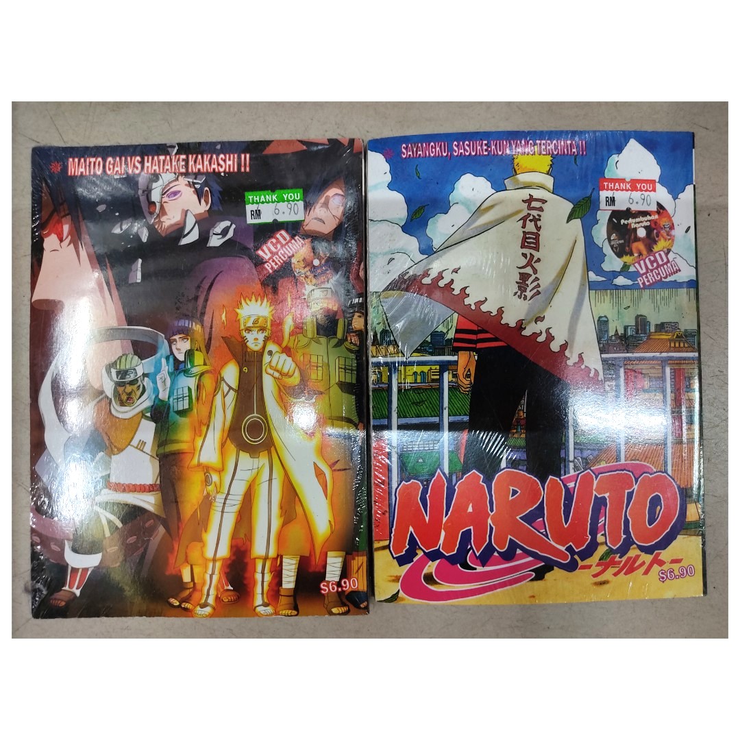Naruto Comic Book (Buku Komik) FREE VCD, Hobbies & Toys, Books ...