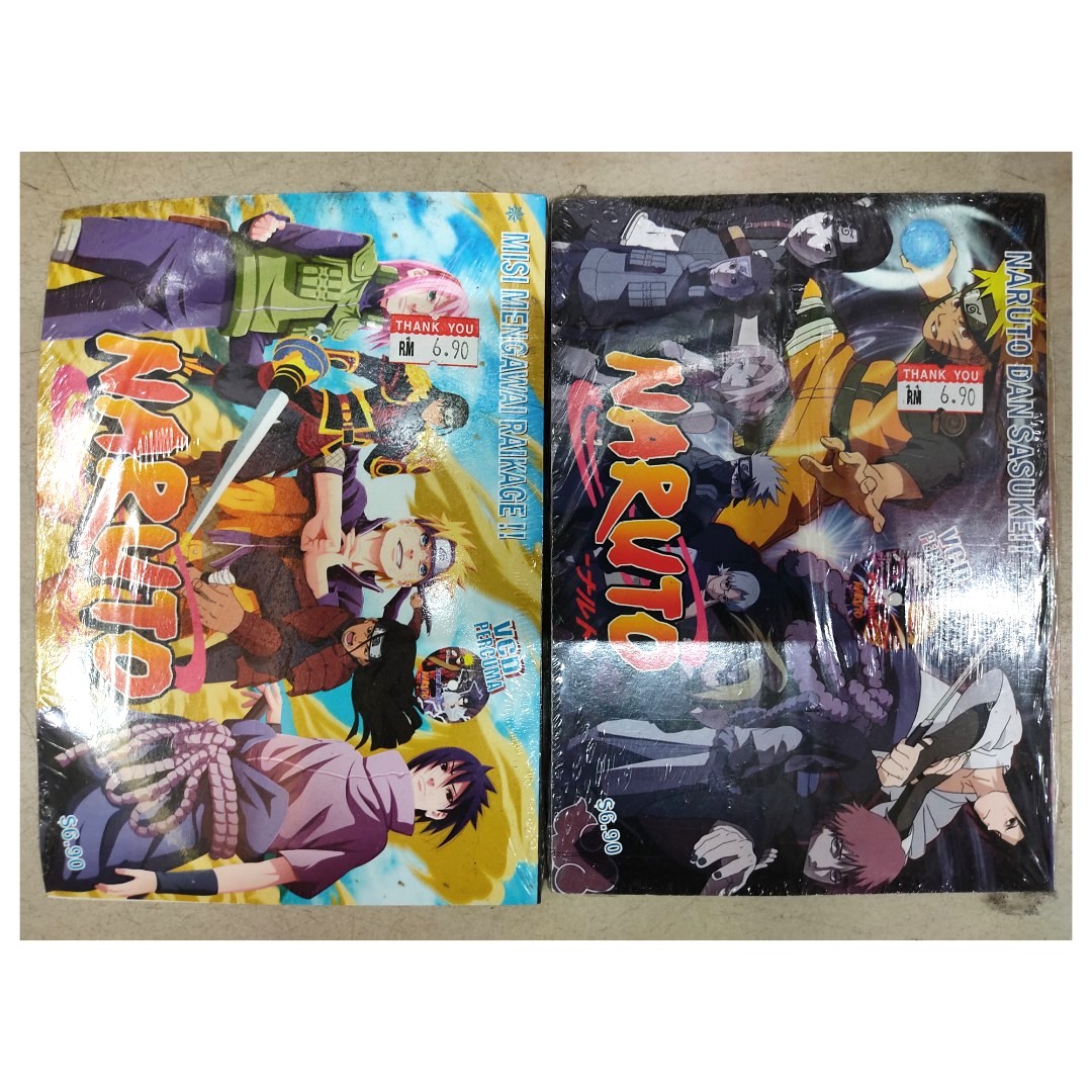 Naruto Comic Book (Buku Komik) FREE VCD, Hobbies & Toys, Books ...