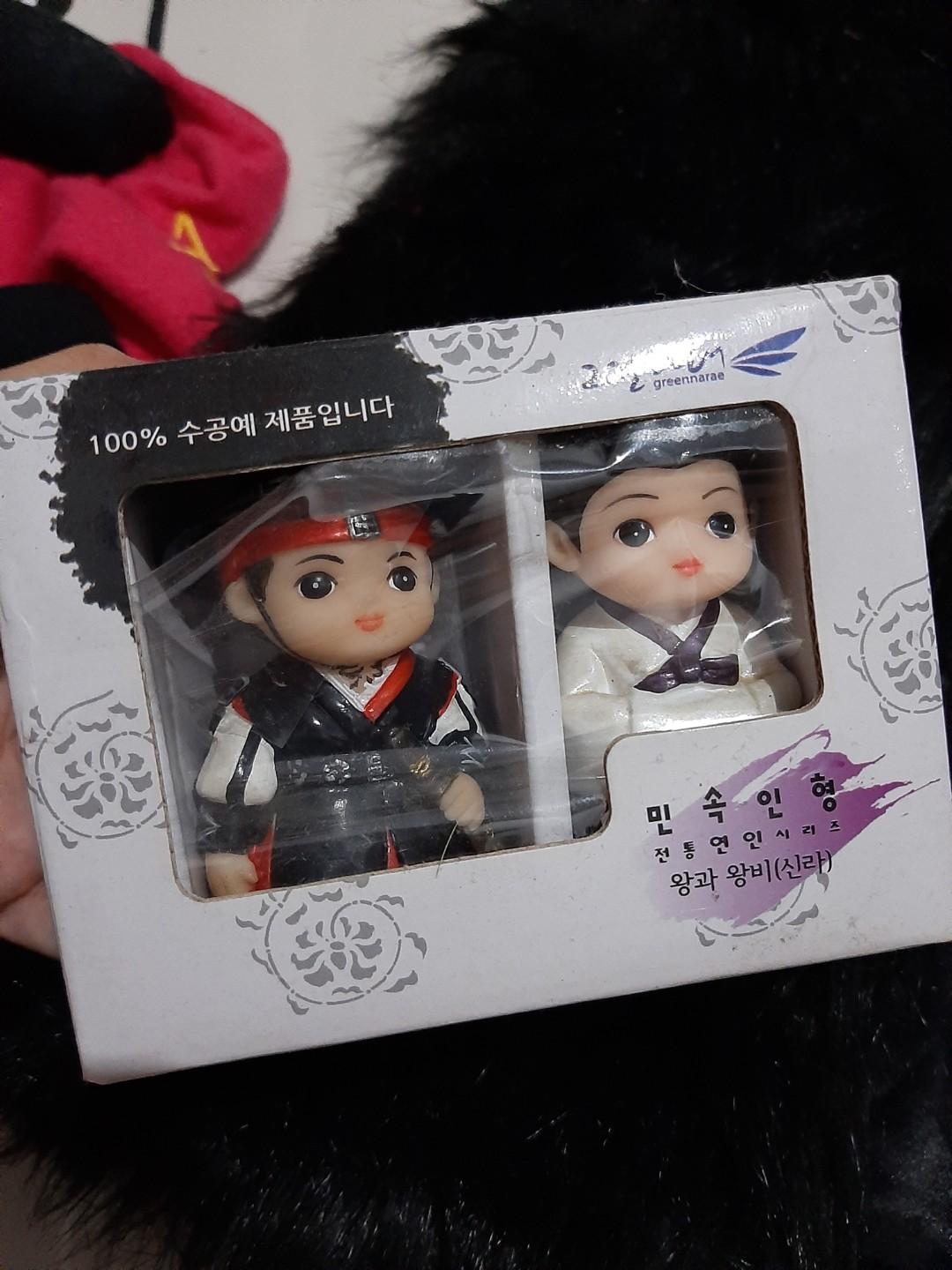 New figure couple oppa korea, Toys & Collectibles, Mainan di Carousell