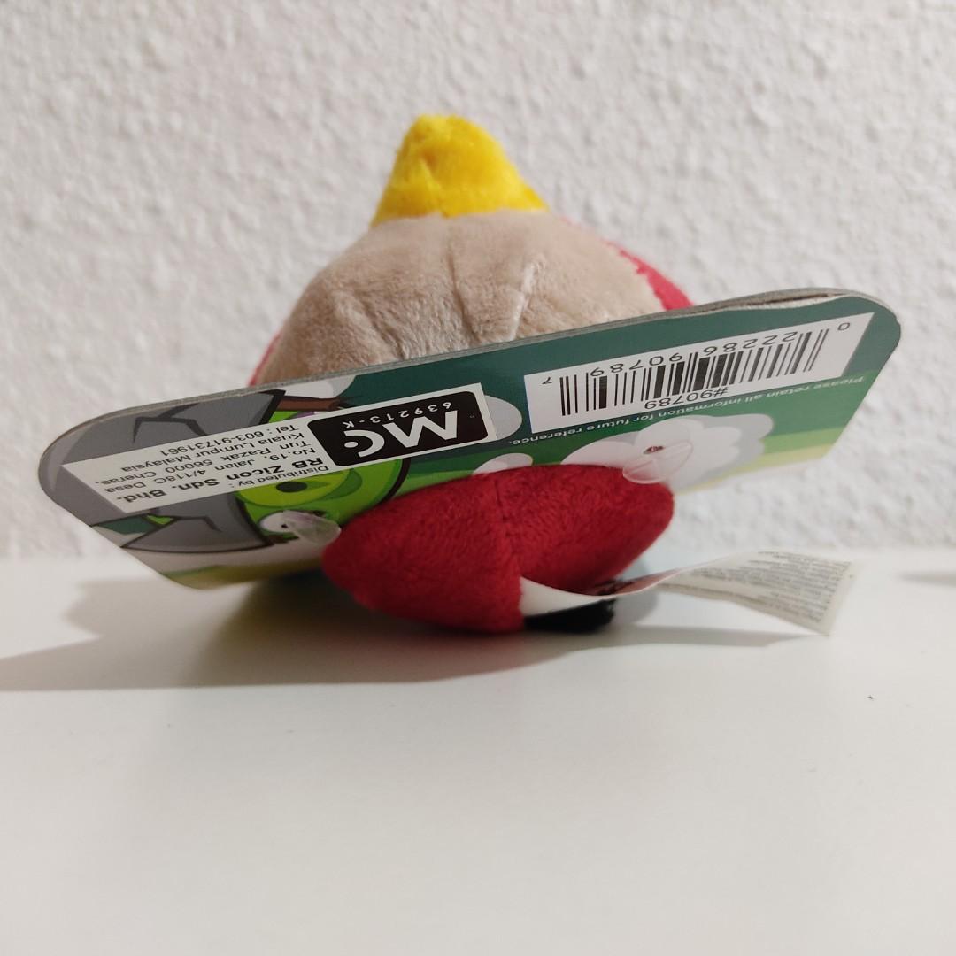 Original Angry Birds Angry Young Man (Red Bird) Backpack Clip, Hobbies ...