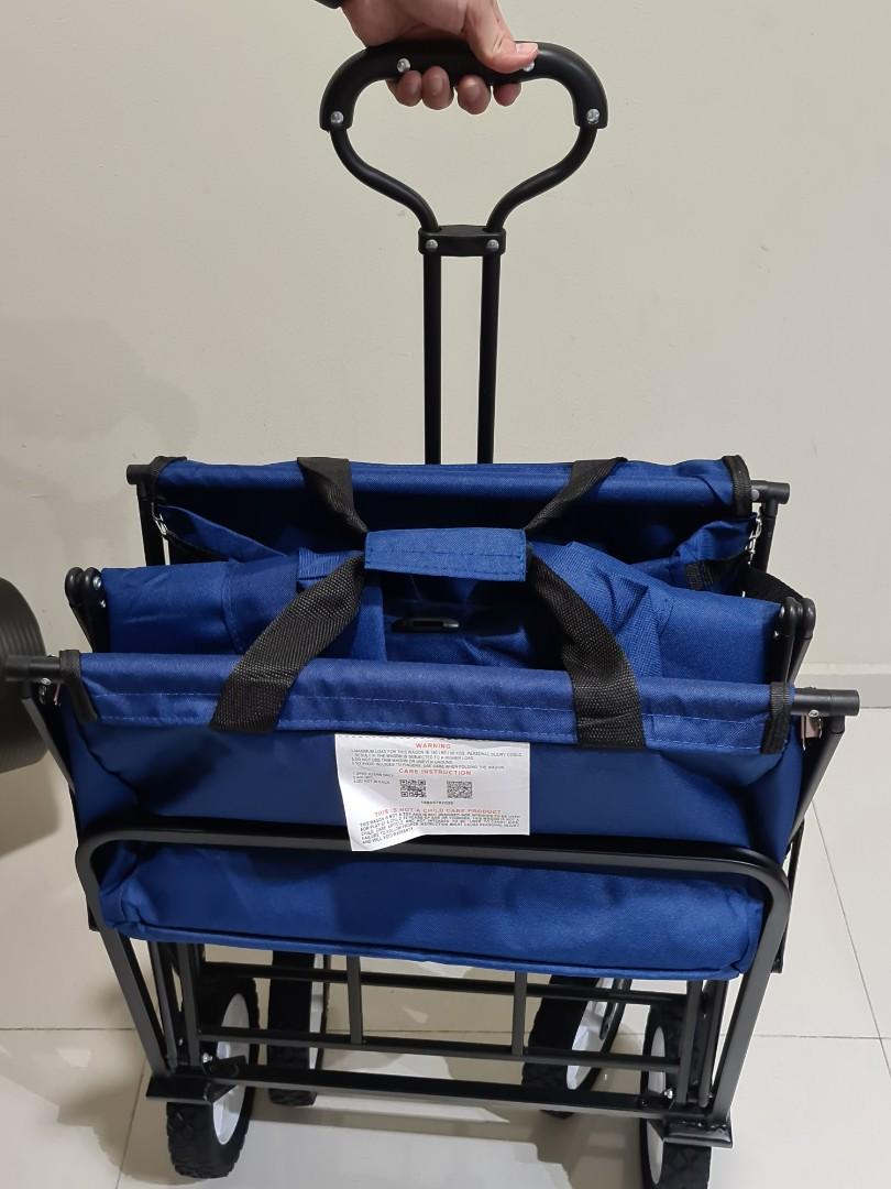 Outdoor 4 wheels foldable trolley, Babies & Kids, Infant Playtime on ...