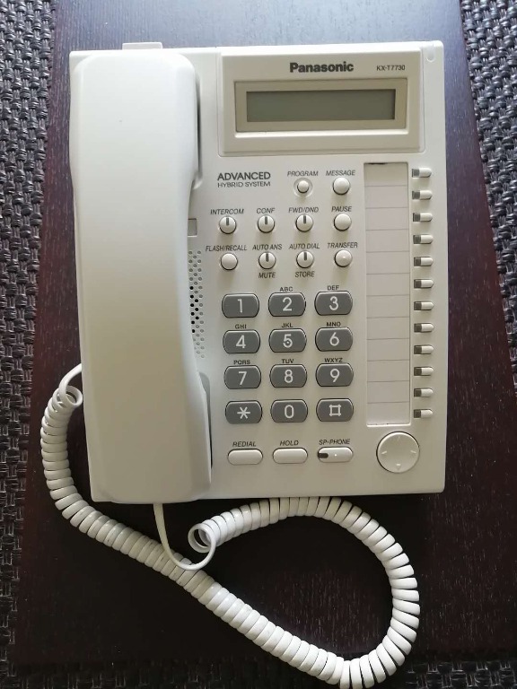 Panasonic KX-TES824SN Advanced Hybrid Key Telephone System, Audio ...